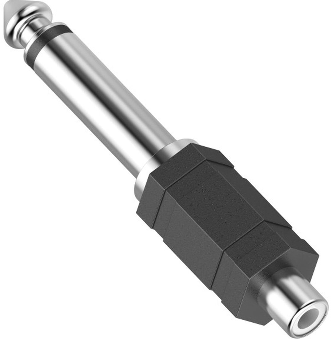 Hama Audio-Adapter Cinch-Coupling - 6.3-mm-Jack Mono Foto-Groep