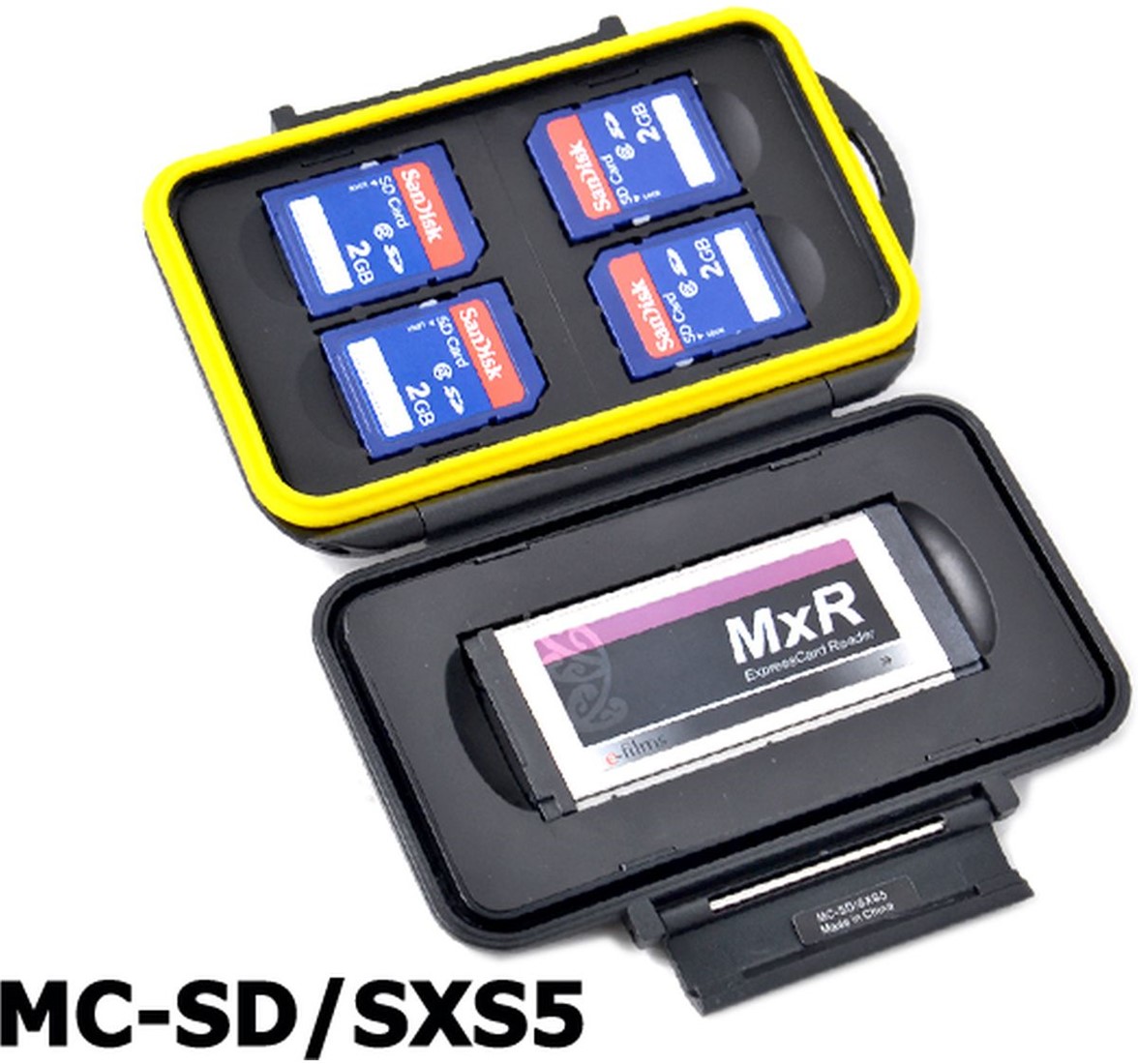 JJC MC-SD/SXS5 Multi-Card Case Foto-Groep