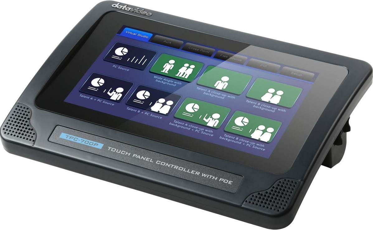 Datavideo TPC-700 Touch Panel Controller w/ POE Foto-Groep
